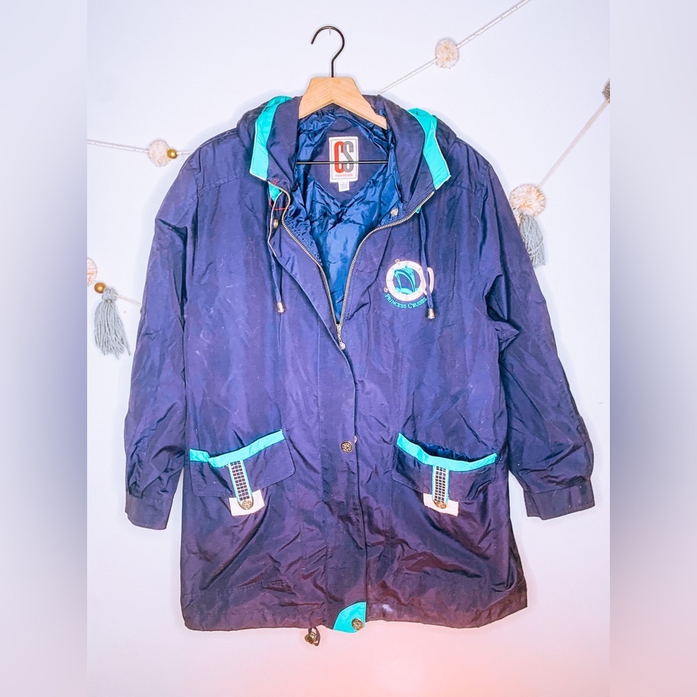 Vintage Vsco Y2k Princess Cruise Heavy Winter Coat - Gem